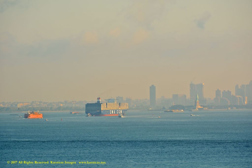 Images of Neo-panamax Containership MV ‘CMA CGM T Roosevelt’ on her ...