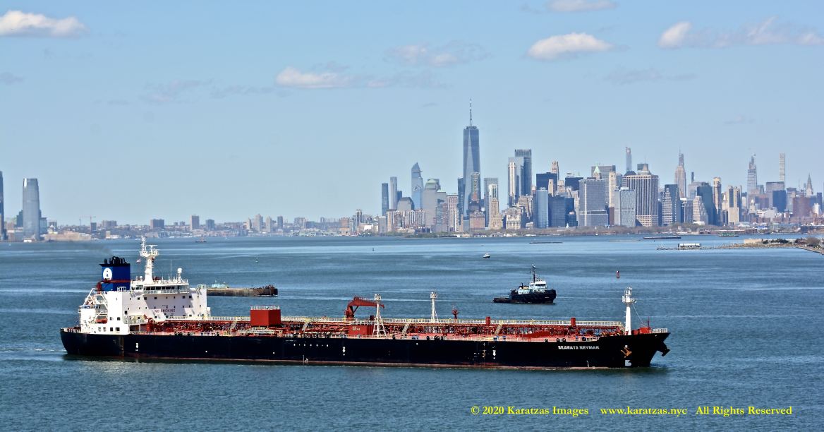 Images of Tanker MT ‘Seaways Reymar’ in New York Harbor | Karatzas ...